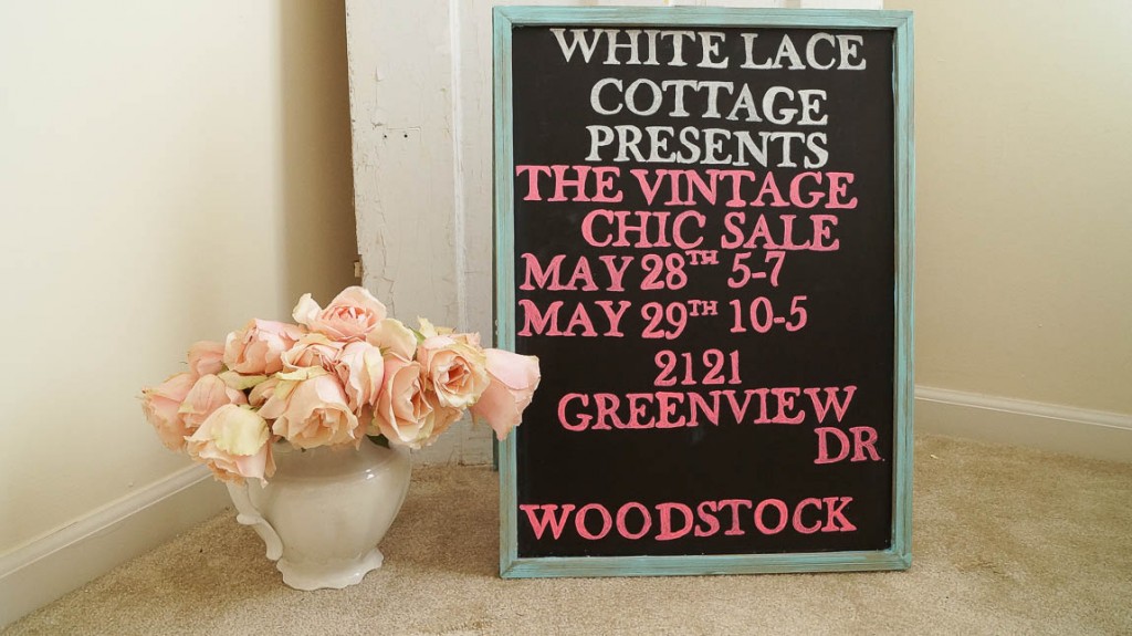 Easy-To-Make DIY Chalkboard Sign - MAKEUP FOR MATURE SKIN